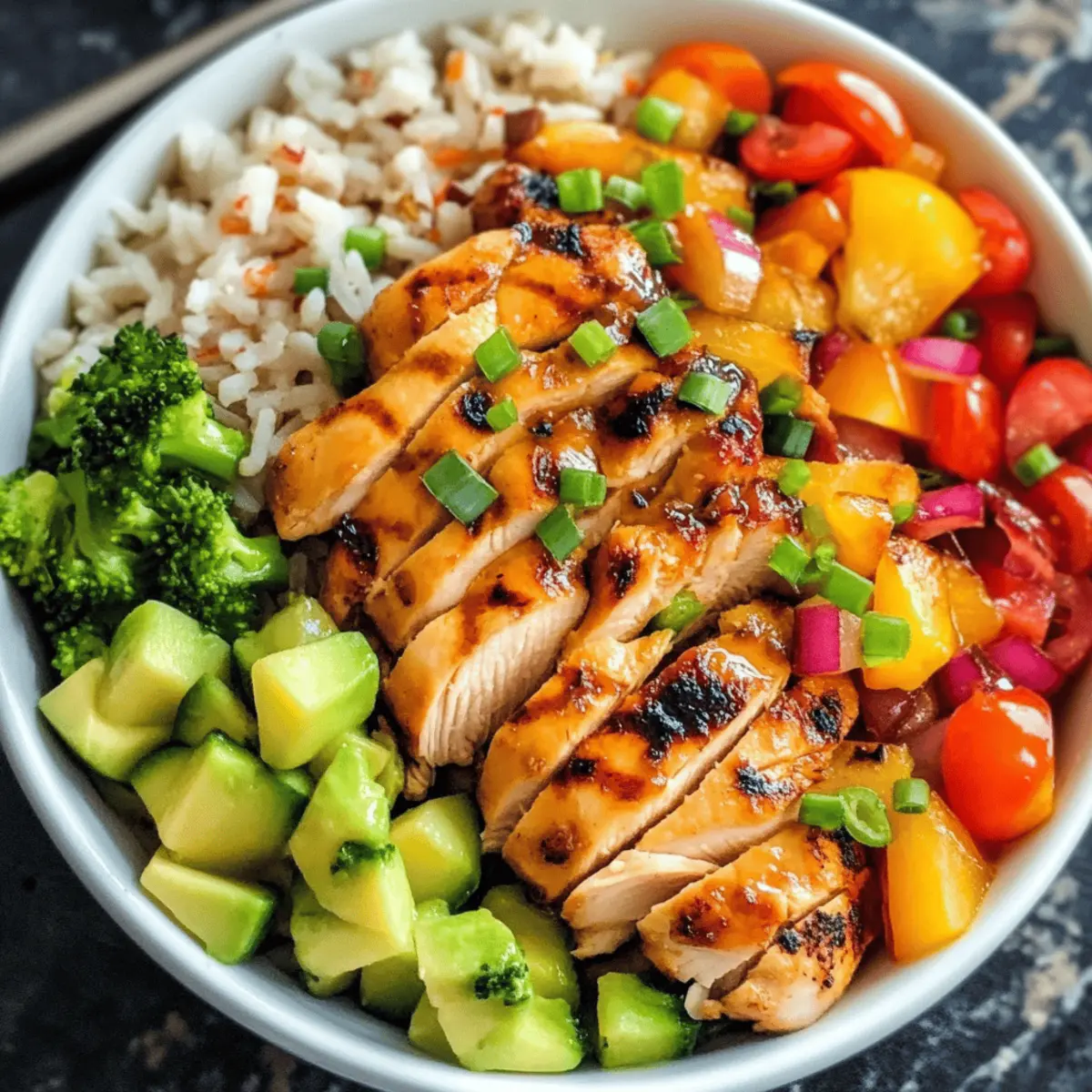 Ultimate Healthy Chicken Power Bowls with Delicious Creamy Twist
