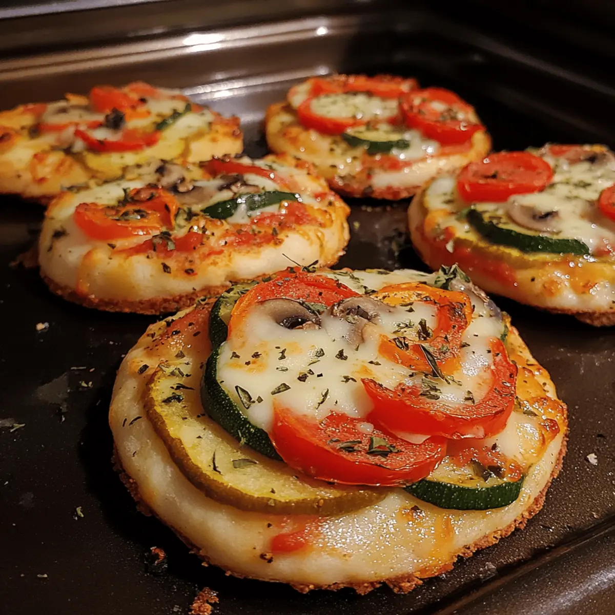 Ultimate Veggie Lover Mini Pizzas: Crispy, Delicious Flavors