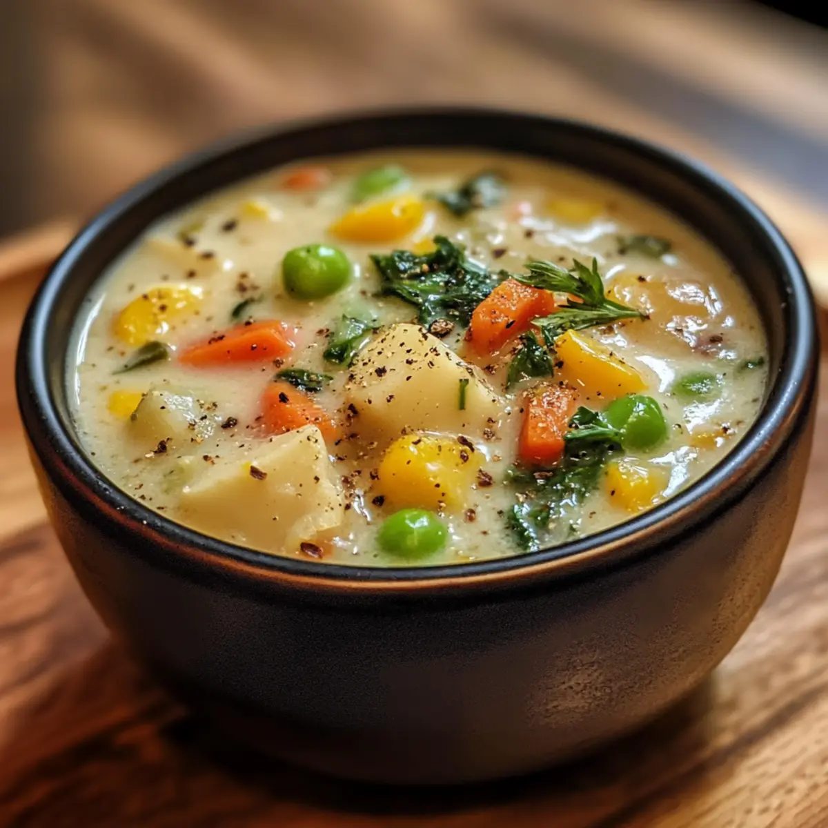 Ultimate Creamy Vegetable Chowder Soup for Comforting Bliss